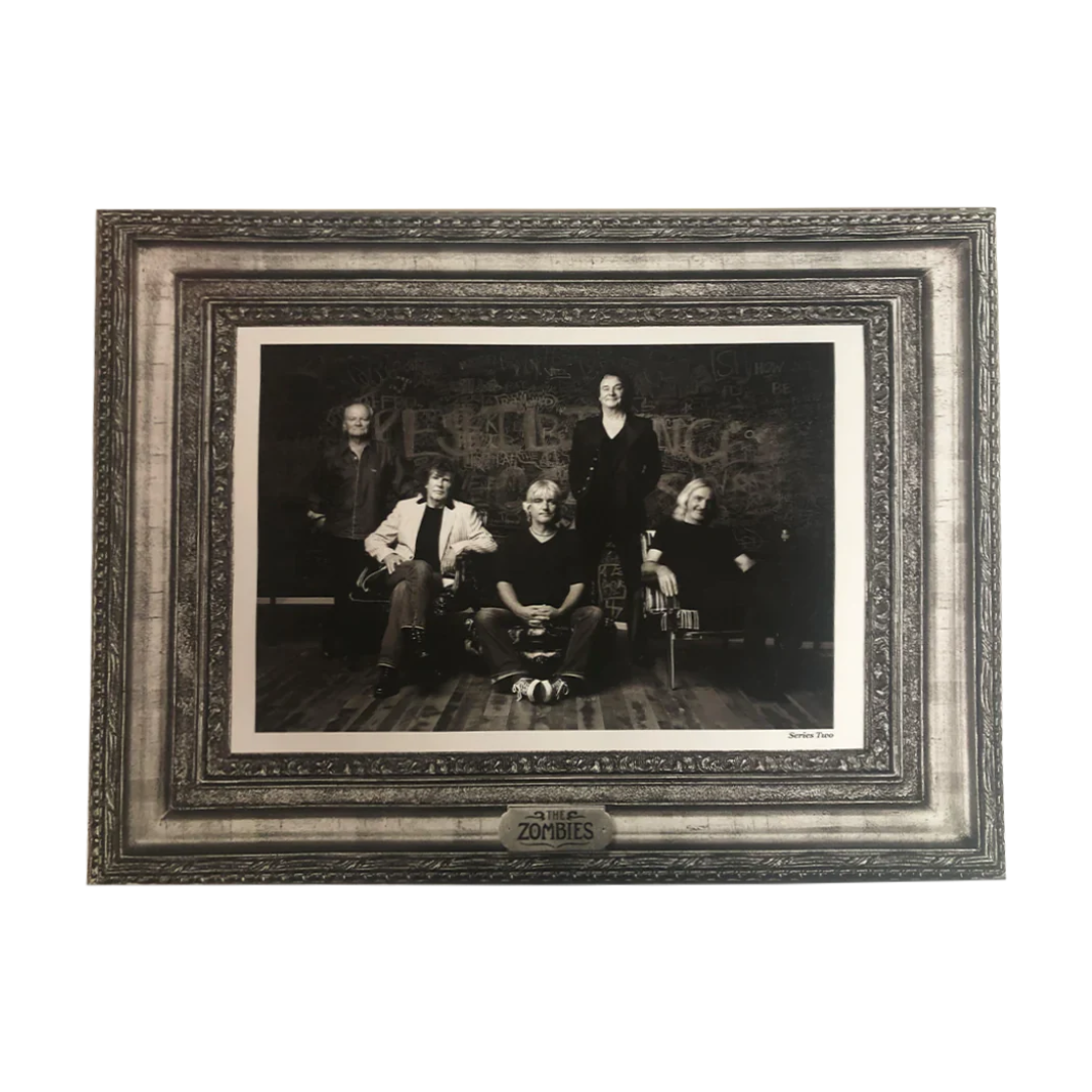The Zombies Portrait Lithograph – The Zombies Merch UK